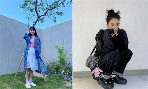 더쿠 유행 중인 크록스 스타일리시하게 신는 법