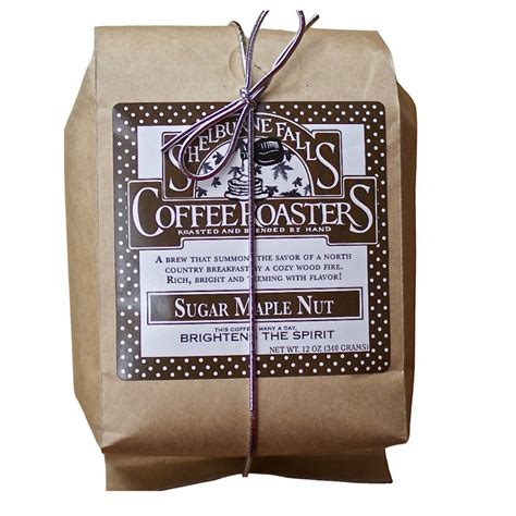 Sugar Maple Nut Shelburne Falls Coffee Roasters