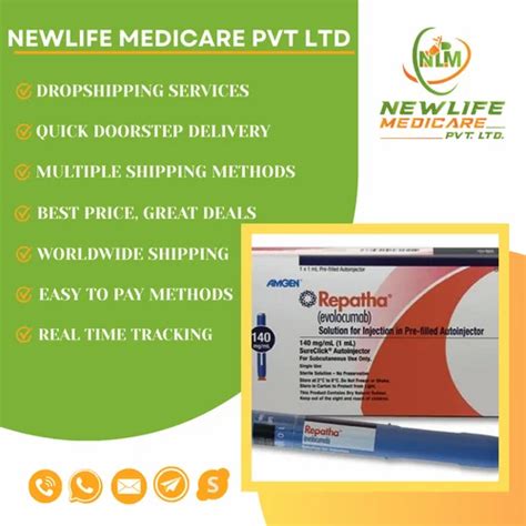 Repatha Sureclick Injection Strength 140 Mg Ml At ₹ 21807 5 Piece In