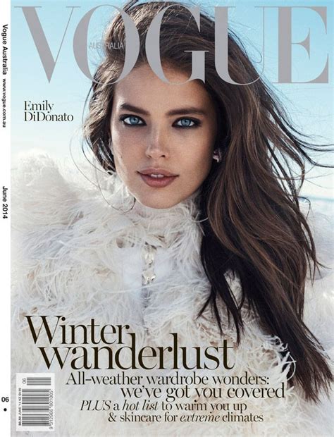 Emily Didonato On Vogue Australia June 2014 Cover