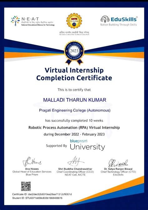 tharun kumar malladi on linkedin internship aicteinternship