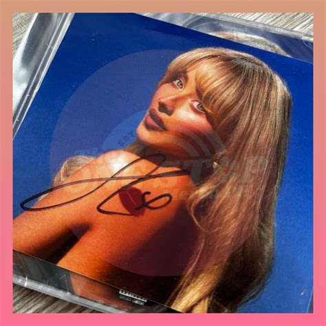 Sabrina Carpenter Short N Sweet Cd Album W Signed Art Card Shopee