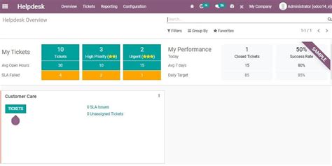 Help Desk Odoo V Book Odoo For Beginners