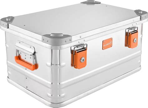 Alubox Alukiste Abschließbar E47 Premium Aluminium Lagerbox 47 Liter