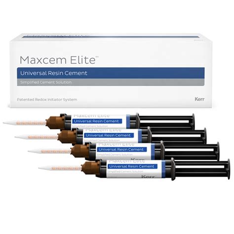 Kerr Maxcem Elite Bulk Pack Clear Anson Dental Supply