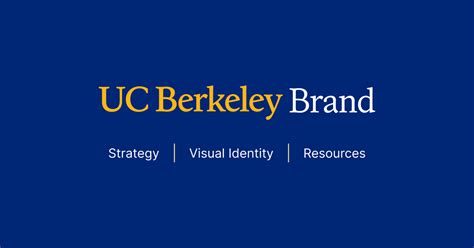 Brand Essentials Toolkit Uc Berkeley Brand