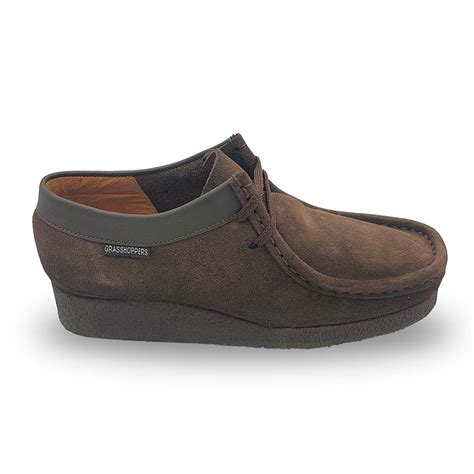 Lrs Online Grasshopper Denver Suede Dark Brown