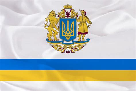 Greater Ukraine State Flag Concept Rvexillology