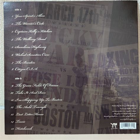 Lpdropkick Murphysthe Warriors Code Usa盤グリーンカラーレコードhellcat Records