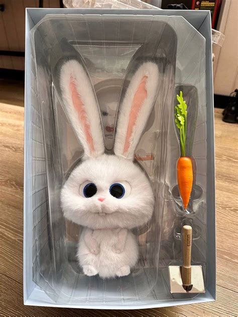 Rabbit Plush Toy Snowball Collectors Set With Swappable Heads Secret