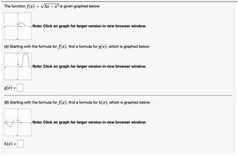 The Function F V3 2 Is Given Graphed Below Note Click On Graph