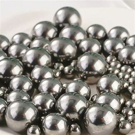 100pcs Carbon Steel Slingshot Ammo Steel Balls Solid Round Pellets