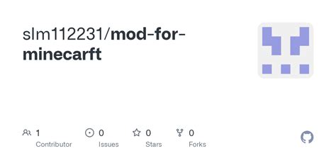 Github Slm Mod For Minecarft