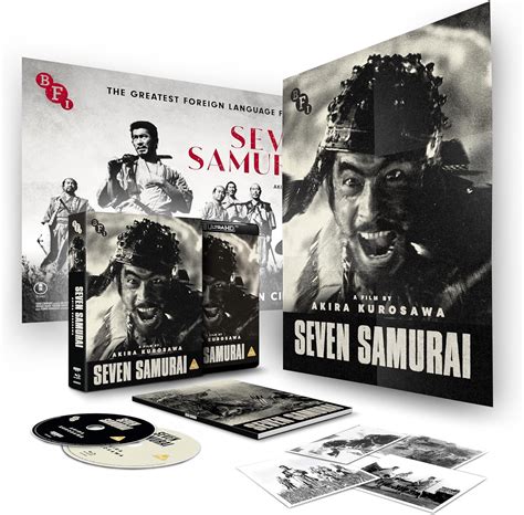 Seven Samurai Limited Edition 4k Uhd Uk Akira Kurosawa