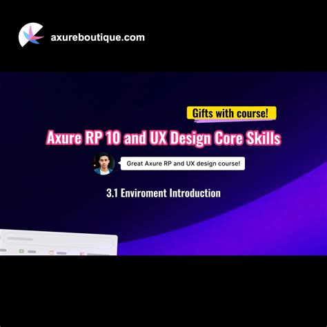 Axure Rp 10 And Ux Design Core Skills Course 3 1 Enviroment Introduc
