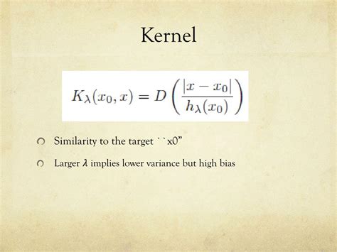 Ppt Lecture 7 Kernel Smoothing Methods Powerpoint Presentation Free Download Id 2532561