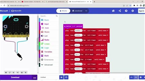 Microsoft Makecode Microbit Project 20 Old Macdonald Had A Farm