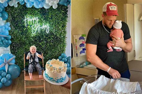 Jj Watt And Wife Kealia Celebrate Son Koas First Birthday With
