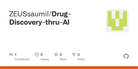 Github Zeussaumildrug Discovery Thru Ai
