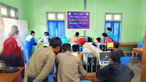 ကလောမြို့နယ် လူထုအခြေပြုဗဟိုဌာန၌ ကွန်ပျူတာအခြေခံပညာသင်တန်း အခမဲ့ဖွင့