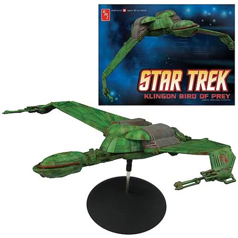Star Trek Klingon Bird Of Prey Model Kit Entertainment Earth