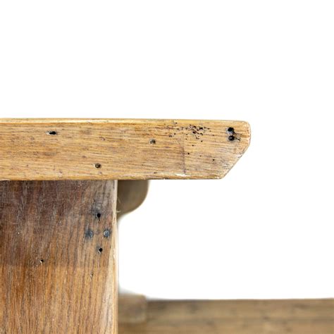 Large French Oak Serving Table