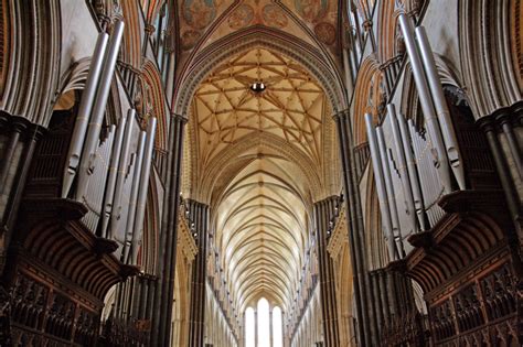 Salisbury Grande Bretagne Orgue Father Willis De La Cathédrale