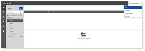 Understanding The Webmail Interface Online Help