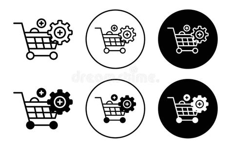 Procurement Icon Outline Flat Icon Stock Vector Illustration Of