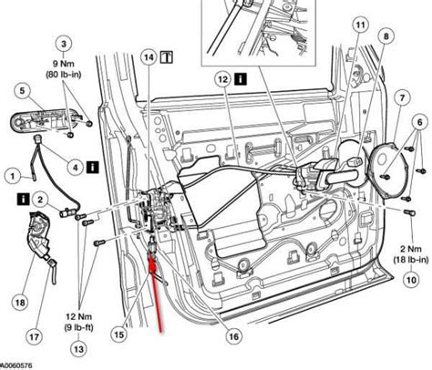 Unveiling The Intricate Parts Diagram Of A Ford Edge Driver Door