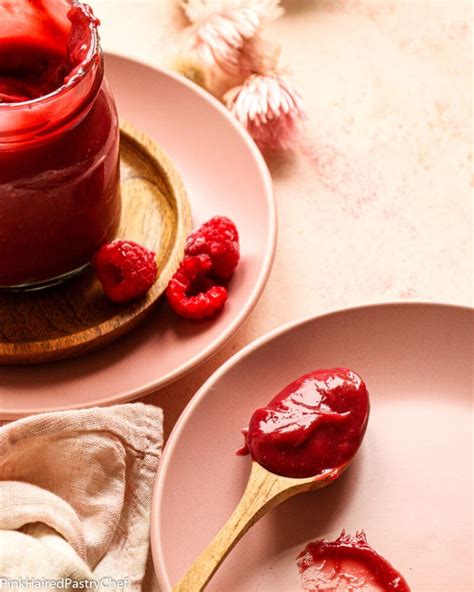 Raspberry Curd Recipe Pink Haired Pastry Chef