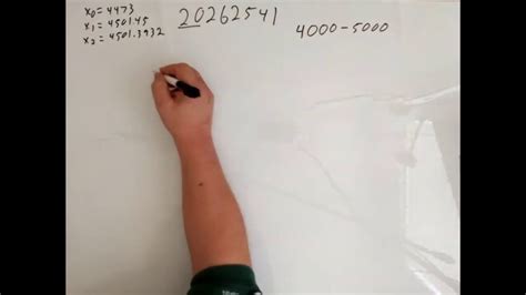 Calculating 8 Digit Square Root Method Explained Part 2 Youtube