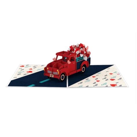 Lovepop Truckloads Of Love Pop Up Card