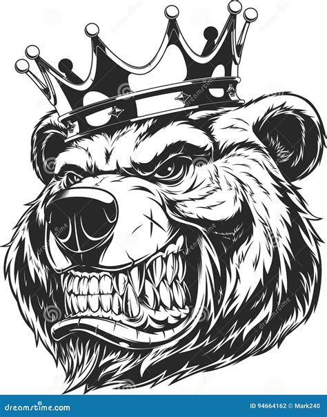 Ferocious Bear Athlete Vector Illustration 76450676