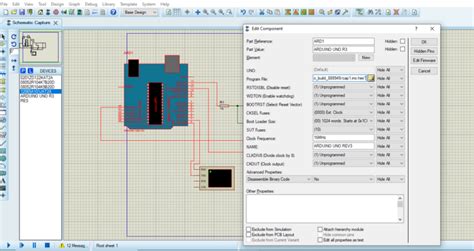 Measuring Capacitance With Arduino In Proteus
