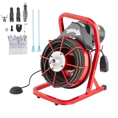Have A Question About Vevor Electric Drain Auger 75 Ft X 12 In Drain Cleaner Machine 370