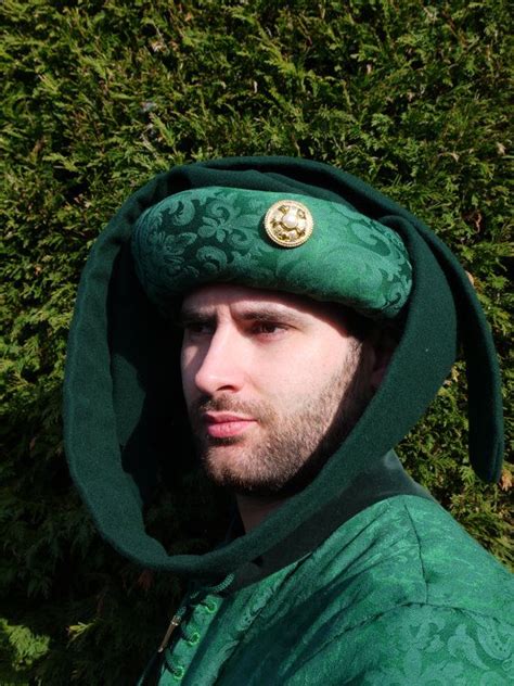 Medieval Mens 15th Century Chaperon Medieval Clothing Etsy Uk