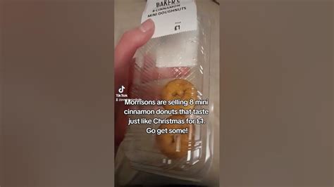 Morrisons Are Selling Mini Cinnamon Donuts Taste Just Like Christmas