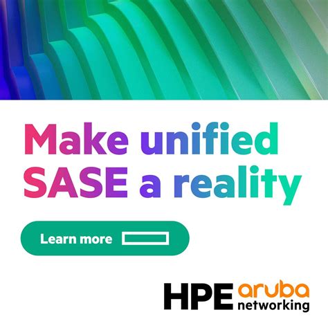 hpe aruba networking on linkedin read the idc report