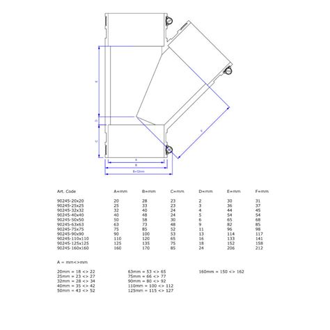 Flexibel T Koppling 45° 110 Mm Vattenliv