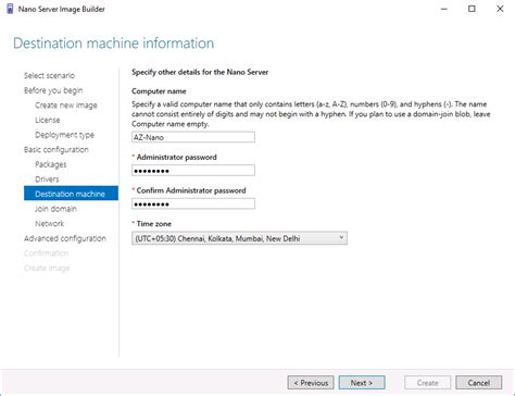 Creating Nano Server With Iis Using Nano Server Image Builder