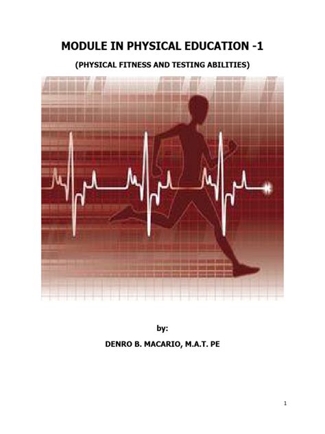 Pe 101 Lesson 6 Dbm Module In Physical Education Download Free