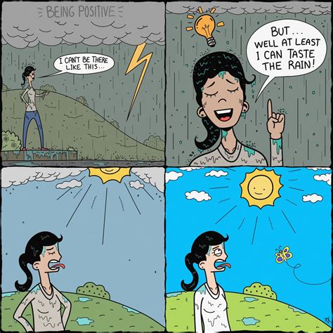 Being Positive My First Comic Strip Rwebcomics