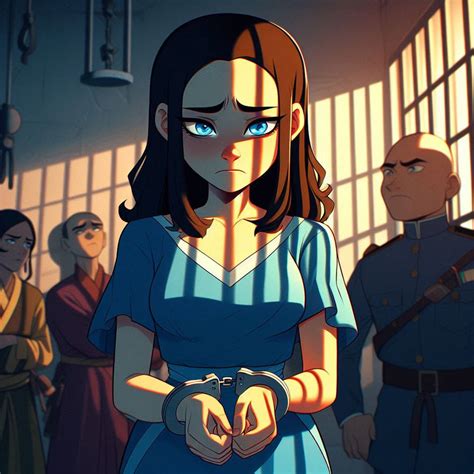 Katara Arrested And Suspected Of Cabbage Theft By Darkfoxai On Deviantart