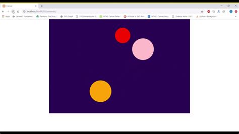 Ball Animation In Canvas Simple Canvas Animation Tutorial Youtube