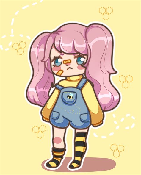 Artstation Chibi Bee Girl