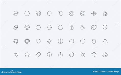 Circular Arrows Round Loop Signs Of Refresh And Recycle Loading