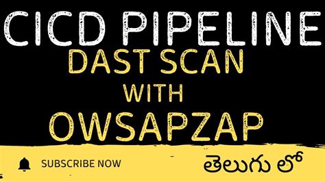 Devops Cicd Pipeline 9 Dast Scan With Owsap Zap Telugu In Gitlab ‪codekamikaze‬ Youtube