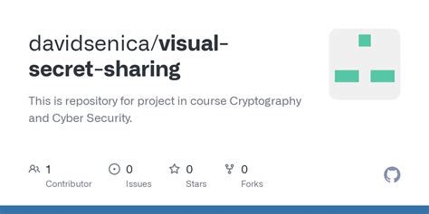 Github Davidsenicavisual Secret Sharing This Is Repository For