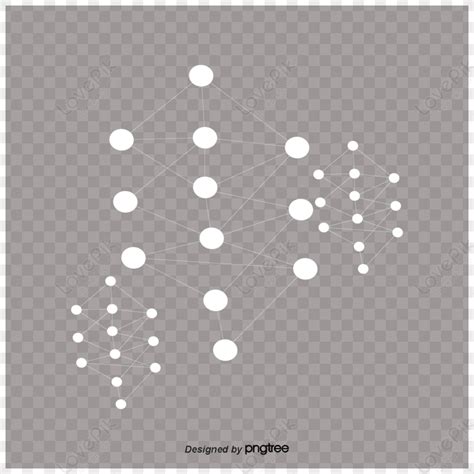 White Geometric Line Structure Interface Structural Lines Intelligence